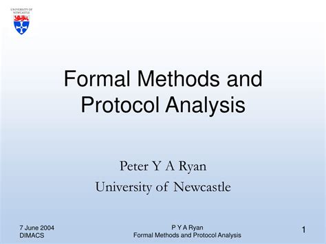 Ppt Formal Methods And Protocol Analysis Powerpoint Presentation