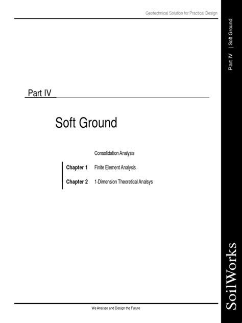 Part 4 Soft Ground Pdf Finite Element Method Applied And Interdisciplinary Physics
