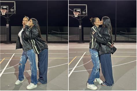 Newly Single Kylie Jenner Celebrated Valentines Day By Kissing Her Bff