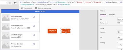 Export To Csv In Powerapps Using Power Automate