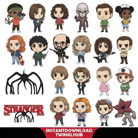 Strangers Things Chibi Etsy