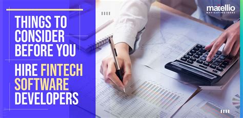 Things To Consider Before You Hire Fintech Software Developers