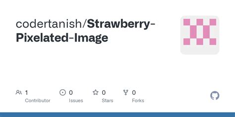 Github Codertanishstrawberry Pixelated Image