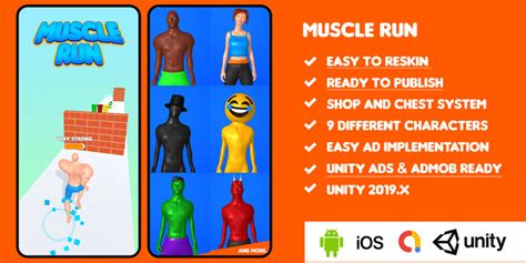 Muscle Run Unity Source Code By Pmmgaming Codester
