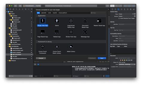 Setting Up An Xcode Project To Develop Cocoa And Cocoa Touch Frameworks Sharing Common Code