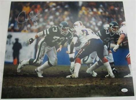 Joe Klecko Signed Jets 16x20 Photo Inscribed Hof 23 Jsa Pristine