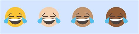 Set Smiles Laught 3d Stylized Vector Icon Emoji Isolated In White