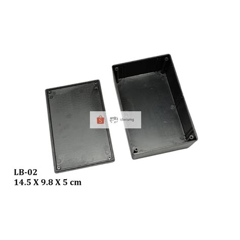 Jual Box Kotak Hitam Plastik Arduino 145 X 98 X 5 Cm Box Universal Lb