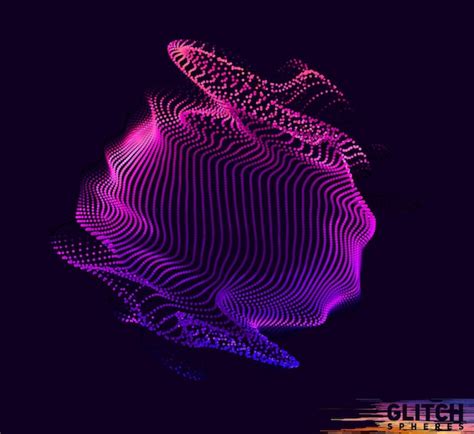 Free Vector Abstract Colorful Mesh On Dark Background