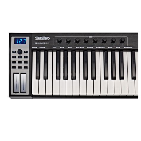 subzero commandkey49 midi keyboard controller at gear4music