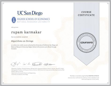 Rupam Karmakar On Linkedin Algorithms String Coursera