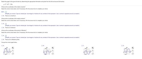 Solved Sketch The Graph Of The Given Function By Determining Chegg