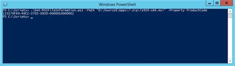 How To Get Msi File Information With Powershell Msendpointmgr