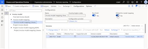 Manage Several Derived Mappings For A Single Model Root Finance And Operations Dynamics 365