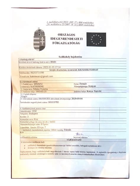 Accomodation Reporting Form Pdf