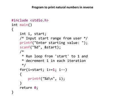Control Structures In C PPTX Programming Languages Computing