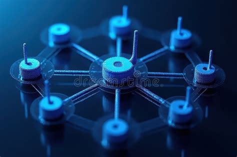 Mesh Networks And Efficient Rural Data Transmission Stock Illustration Illustration Of Routers