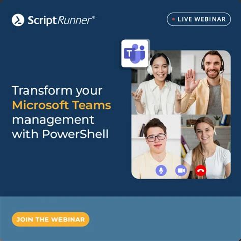 Transform Microsoft Teams Management Powershell Webinar