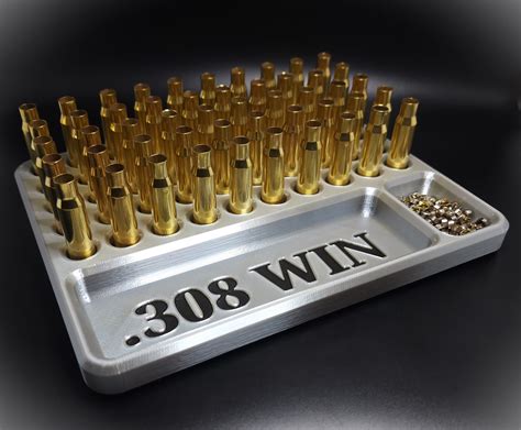 Bullet Tray Reloading 308 Winchester With Caliber Identification Win