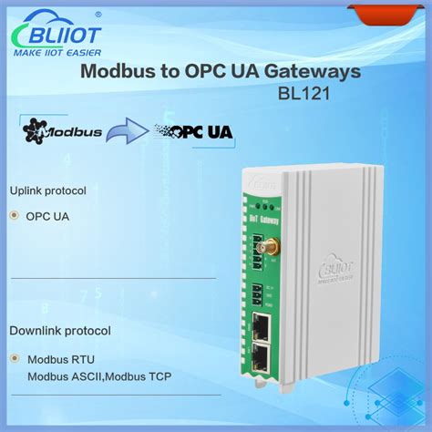 Modbus To Opc Ua Industrial Protocol Gateways