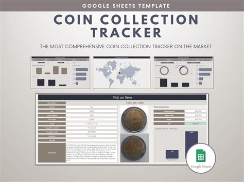 Coin Inventory Log Coin Collection Log Coin Collection Inventory Book