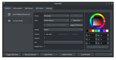 Multi Vendor RGB Controller App OpenRGB V0 9 Is Out Now GamingOnLinux