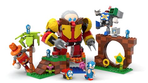 Sonic The Hedgehog Green Hill Zone Lego Set Coming Soon