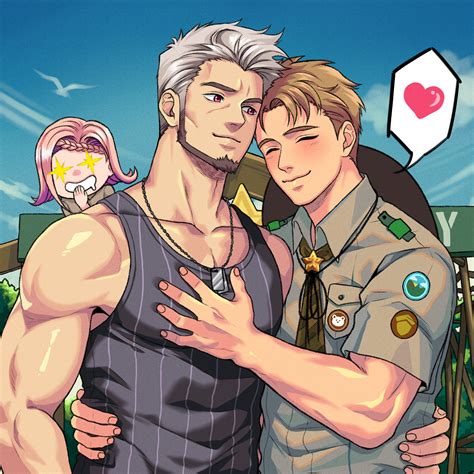 Nagira Yoshinori Goro Nomoru And Yuri Nomoru Camp Buddy And 1 More Drawn By Aielialepoot