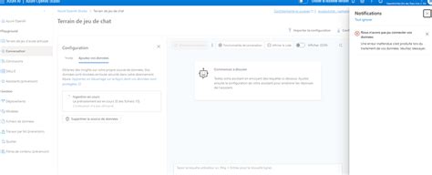 Assistance Required Error With Azure Openai Bring Your Own Data Service Preventing Index