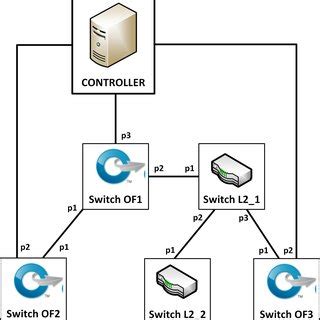 Pure OpenFlow Based Network Download Scientific Diagram