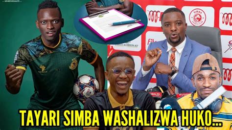Exclusive Simba Yathibitisha Shabalala Kuamia Yanga Mkataba Miaka