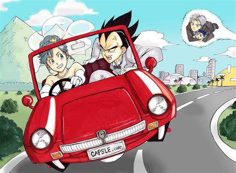 Vegeta Bulma Trunks And Trunks Dragon Ball And 1 More Drawn By