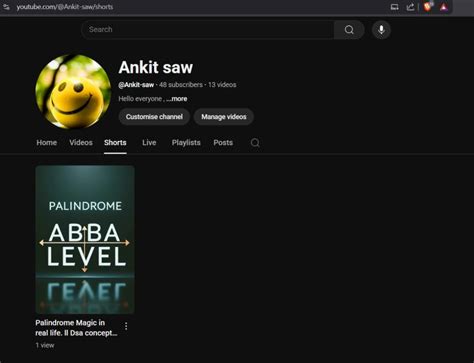 Dsa Palindrome Contentcreation Techreels Aitools Leetcode Ankit Saw