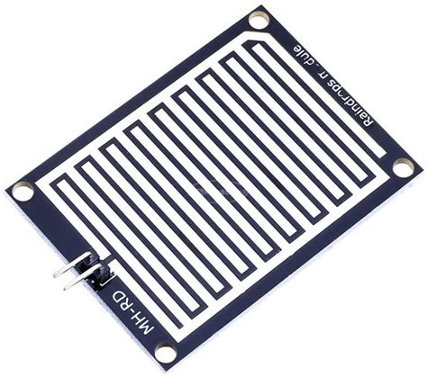 Rain Drop Sensor With Arduino Rain Detector Arduino Code Circuit