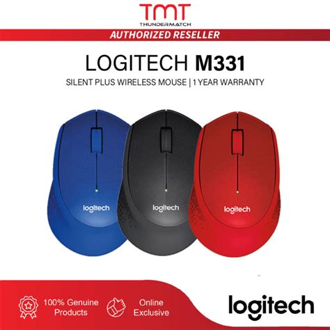 Logitech M Wireless Mouse SILENT PLUS Year Warranty Lazada