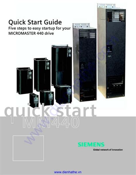 Siemens Micro Master 440 Quick Start Guide Pdf