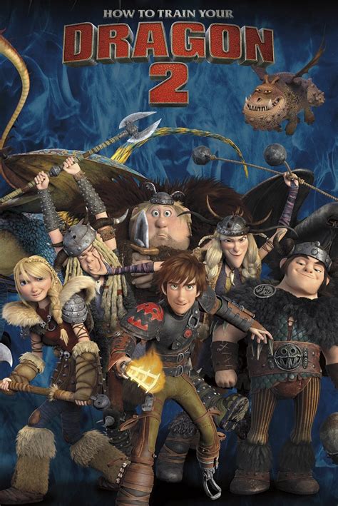 How To Train Your Dragon 2 2015 Calendar Cover - How to Train Your ...