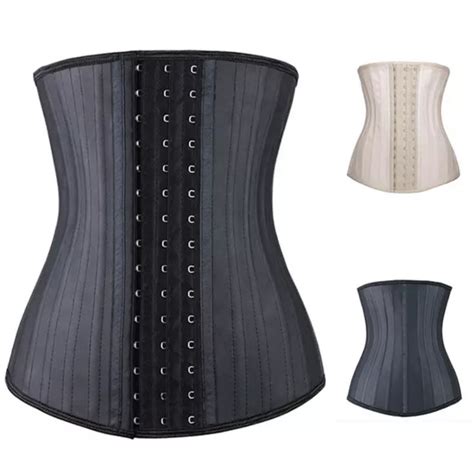 25 Steel Bones Women Girdle Shapewear Seamless Matt Surface Female
