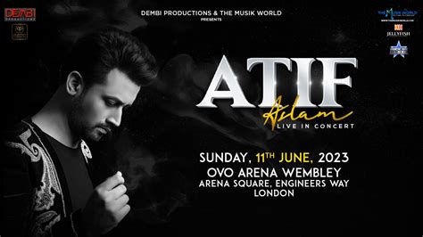 Atif Aslam Ovo Arena Wembley