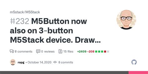 M5button Now Also On 3 Button M5stack Device Draws Button Graphics