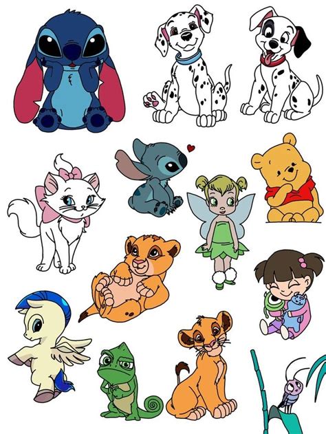 Plantilla De Personajes Disney Personajes Disney Disney Sombras De Parejas