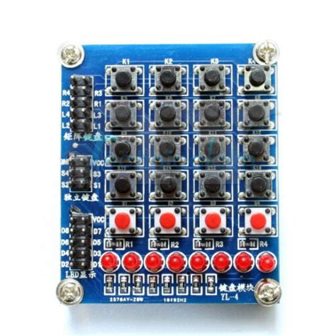 X Matrix Array Keyboard Key Switch Keypad LED Ubuy India