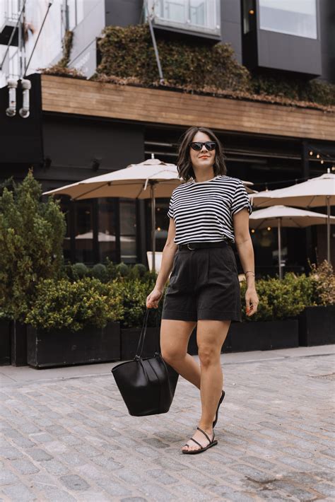 Ways To Style Black Shorts For Spring And Summer