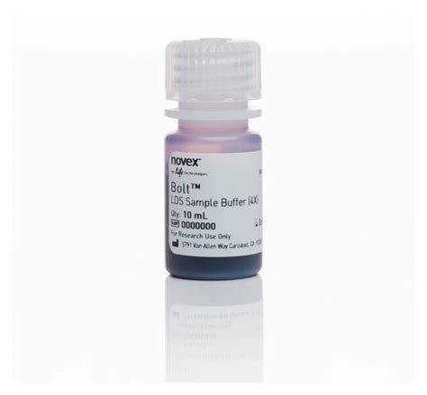 invitrogen 4x bolt lds sample buffer gel electrophoresis equipment and