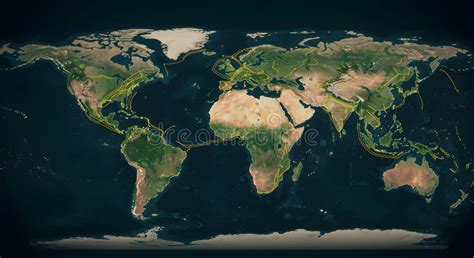 Global Tectonic Plates Map A Visual Representation Of Earth S