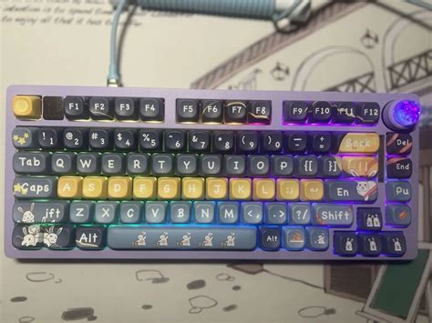 Moon Rabbit Mt Keycap Set Lunar Designs Kawaiikeycaps