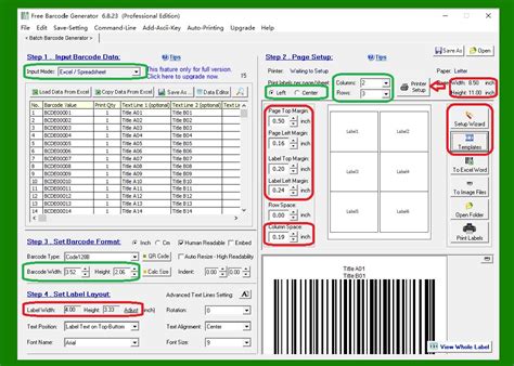 Barcode Label Design Software Barcode Label Printing Software