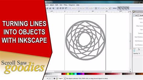turning lines into objects with inkscape diy projects that sell well