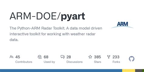 Issues ARM DOE Pyart GitHub