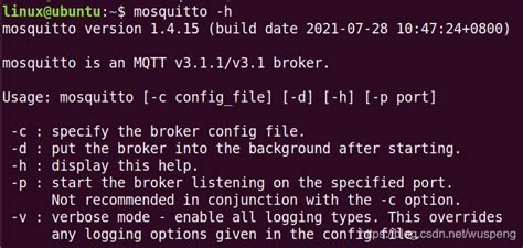 Mosquitto教程（三）开启服务器及客户端发布和订阅 Csdn博客